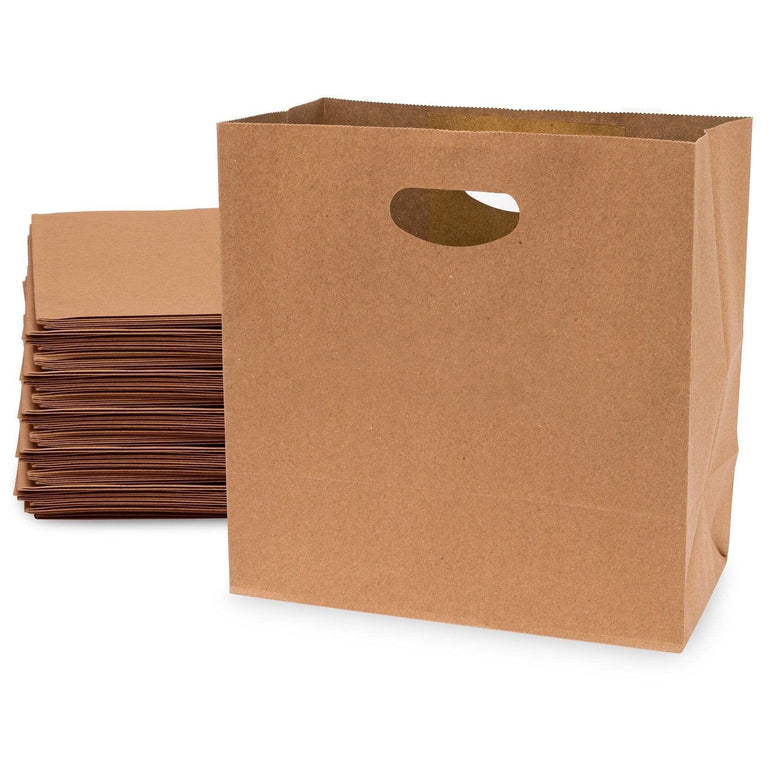 11x6x11 Die Cut Paper Bags – Prime Line Retail
